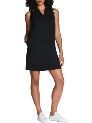 Spanx SPANX® Airpiqué Sleeveless Polo Dress Very Black