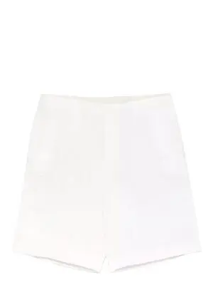 Eleventy Linen Shorts White