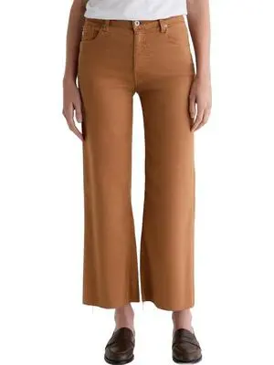 Ag Saige Wide Leg Ankle Jeans - Ginger
