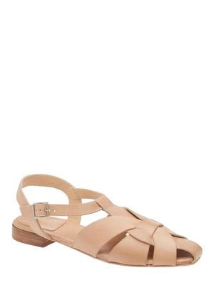 Jeffrey Campbell Reverie Fisherman Sandals - Beige