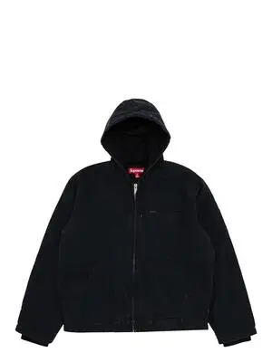 Supreme X Thrasher Hooded Work Jacket - Black