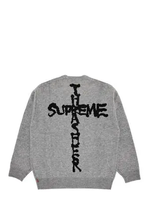 Supreme X Thrasher Sweater - Grey
