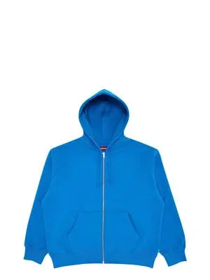 Supreme X Thrasher Zip Up Hooded Sweatshirt - Blue