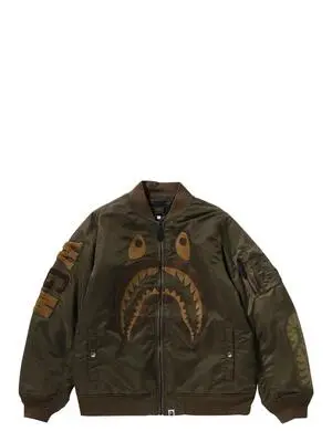 A BATHING APE BAPE Shark MA-1 Jacket