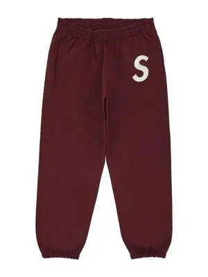 Supreme S Logo Sweatpant - Red