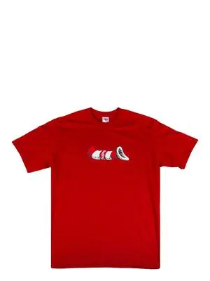 Supreme Cat In The Hat T-shirt - Red