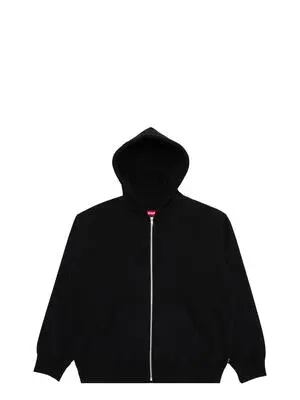 Supreme X Thrasher Zip Up Hooded Sweatshirt - Black