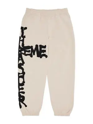 Supreme X Thrasher Sweatpant - Cream