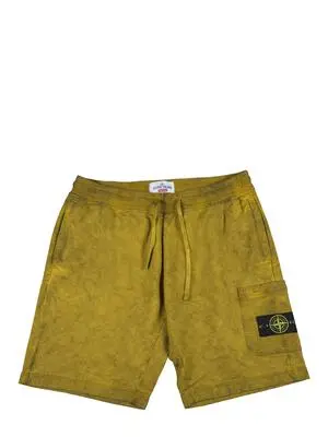 Supreme X Stone Island Sweatshorts - Green