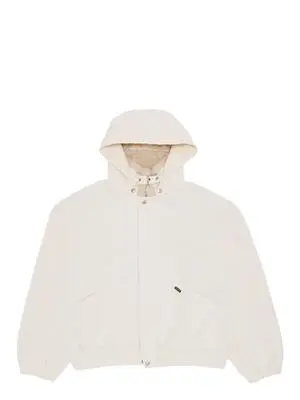 Supreme Supreme Faux Shearling Lined Bomber Jacket White