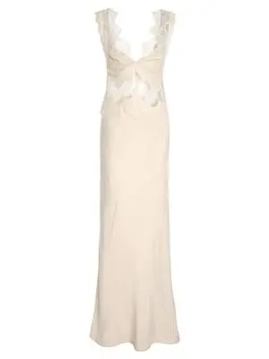 THIRD FORM Third Form Visions Lace Maxi Dress Ivory