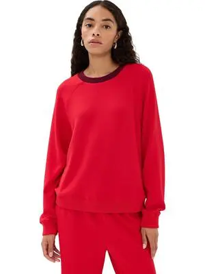 LE BOP Helene Sweatshirt - Crimson