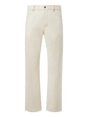 JIL SANDER Mid-rise Straight Jeans - White