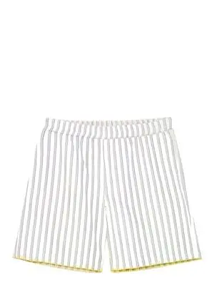 CHATEAU ORLANDO Striped Deckchair Shorts - Neutrals
