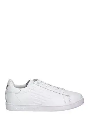 Emporio Armani Logo Sneakers - White