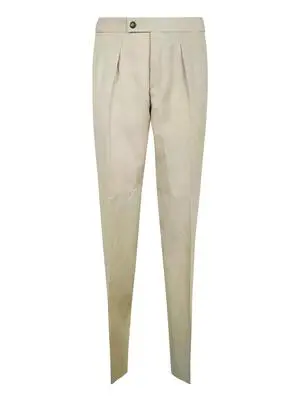 Incotex Pleated Trousers - Neutrals