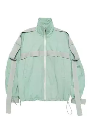 Attico Strap-detailing Bomber Jacket - Green
