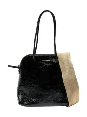 UMA WANG Leather Tote Bag - Black