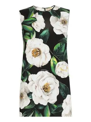 Dolce & Gabbana Gardenia Sleeveless Top - Print