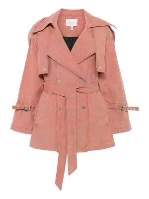 GESTUZ Gzopa Trench Coat - Red