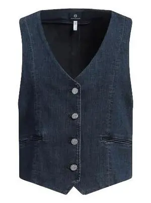 Ag Denim Vest - Blue