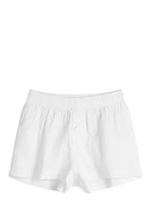 FRUITY BOOTY Poplin Boxers - White