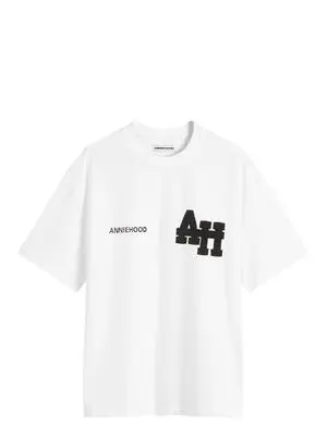 ANNIE HOOD College T-shirt - White