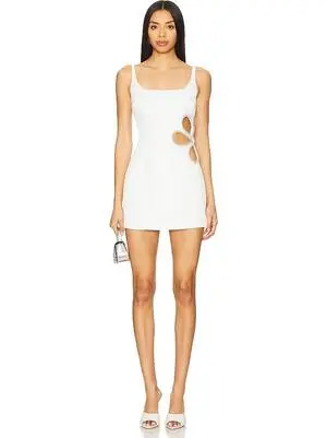 SAU LEE Audrey Dress - Ivory | Editorialist