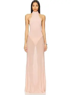 Nbd Fleur Maxi Dress - Blush