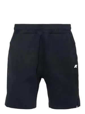 K-WAY Rubberised-logo Track Short - Blue