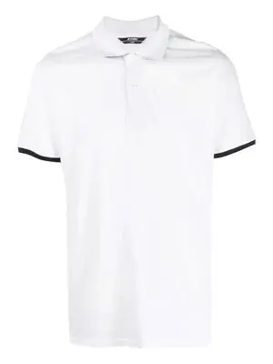 K-WAY Logo-patch Polo Shirt - White