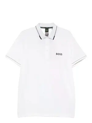 BOSS Paul Pro Polo Shirt - White