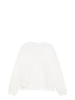 FRAME X Ritz Paris Logo-embroidered Sweatshirt - White
