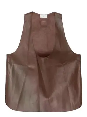 JACOB COHEN Jacob Cohën Leather Vest