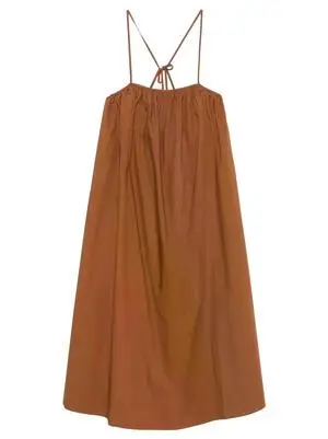 Soeur Arielle Midi Dress - Brown