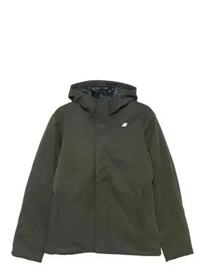 K-WAY Jack Twill Marmotta Jacket - Green