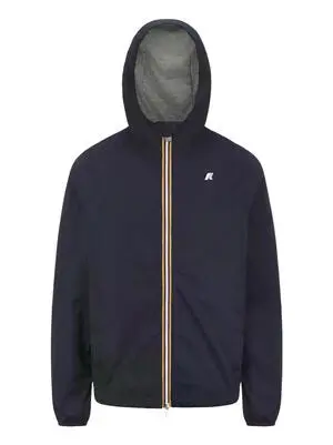 K-WAY Hooded Jacket - Blue