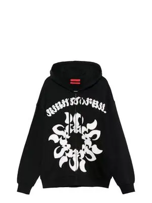 KUSIKOHC R-patch Hoodie - Black