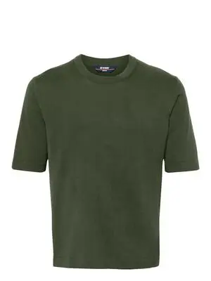 K-WAY Crew-neck Cotton Jumper - Green