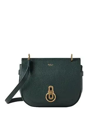 Mulberry Amberley Small Grained-leather Shoulder Bag - Mulberry Green