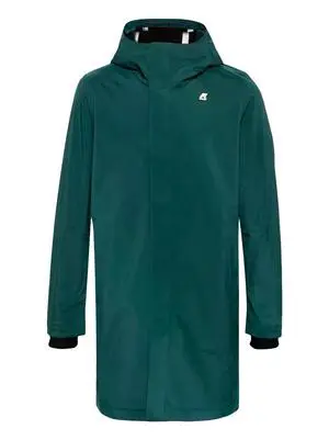 K-WAY Thomas Long Raincoat - Green