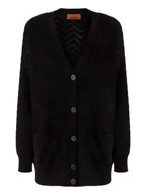 Missoni V-neck Cardigan - Black