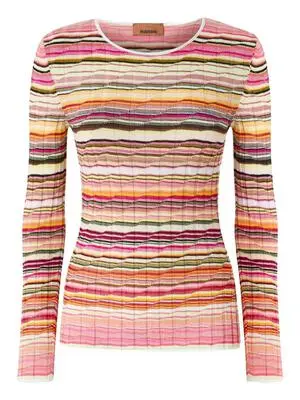Missoni Striped Sweater Pink