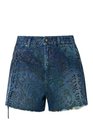 Versace Denim Shorts - Blue