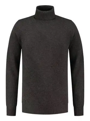 DORIANI CASHMERE Roll-neck Jumper - Brown