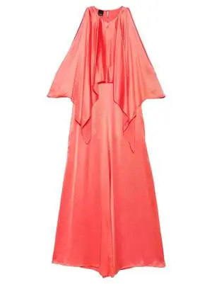 Pinko Layered Maxi Dress - Pink