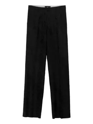 Etro Paisley Jacquard Trousers - Black
