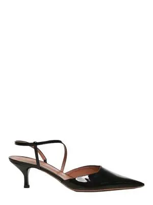 GIULIANO GALIANO 50mm Demi Pumps - Black