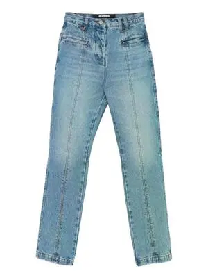 Jacquemus Le De-nimes Norma Jeans - Blue