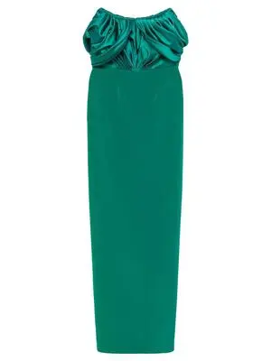 RHEA COSTA Latifa Maxi Dress - Green